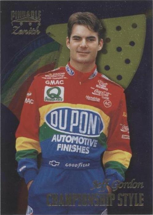 1996 Pinnacle Zenith - Jeff Gordon #80 for sale online | eBay