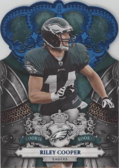 2010 Panini Crown Royale - Blue #180 Riley Cooper /100 (RC) for sale ...