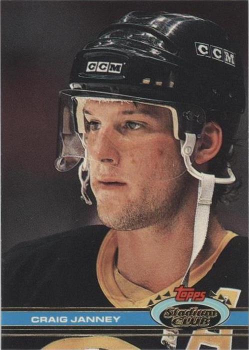1991-92 Topps Stadium Club - Craig Janney #147 for sale online | eBay