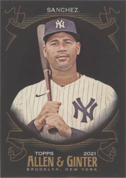 2021 Topps Allen & Ginter's X - Gary Sanchez #186 for sale online | eBay