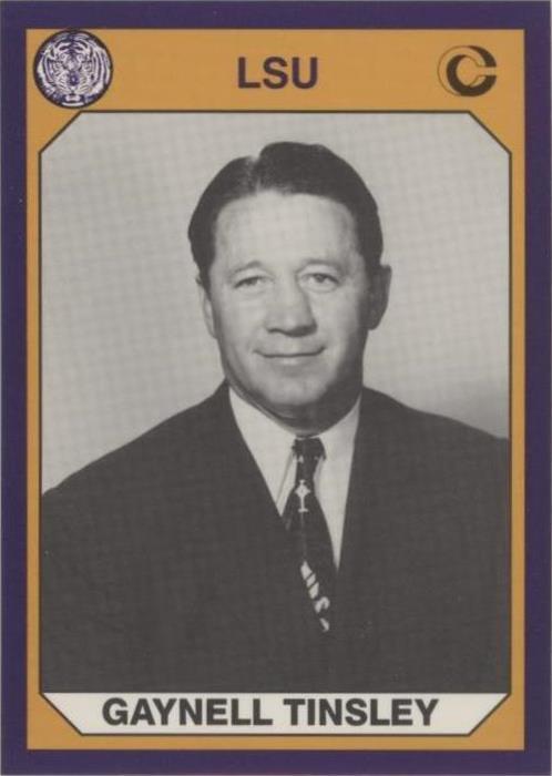 1990 Collegiate Collection LSU Tigers - #38 Gaynell Tinsley (RC) for ...