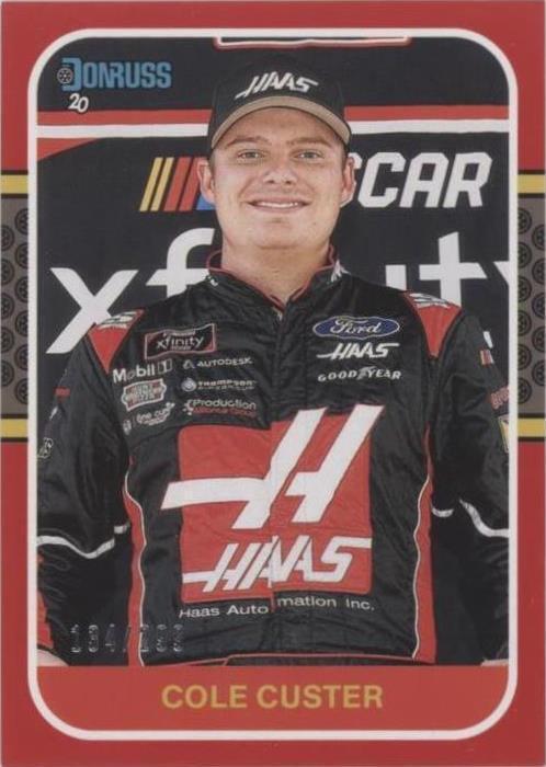 2020 Panini Donruss NASCAR - Retro 1987 Cole Custer #127 Red /299 for ...