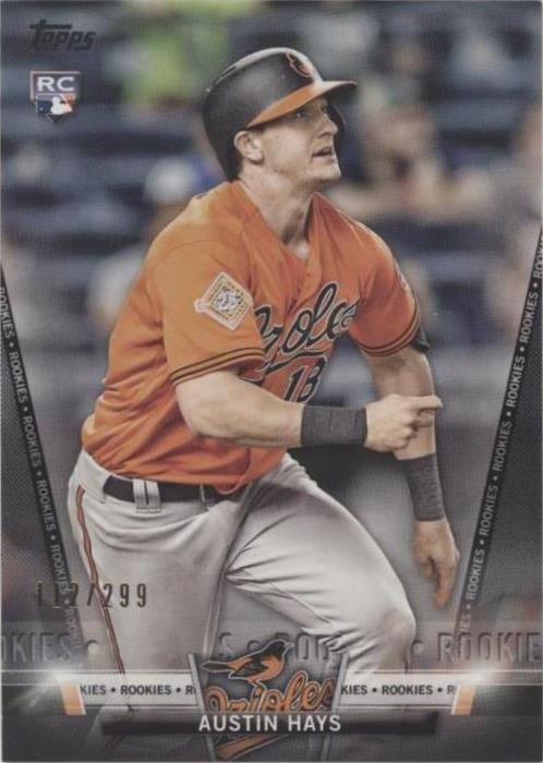 2018 Topps - Topps Salute Series 2 Rookies Black #S-65 Austin Hays /299 ...