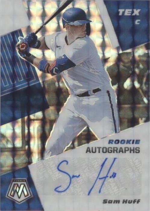 2021 Panini Mosaic - Rookie Autographs Mosaic #RAM-SH Sam Huff (AU, RC ...