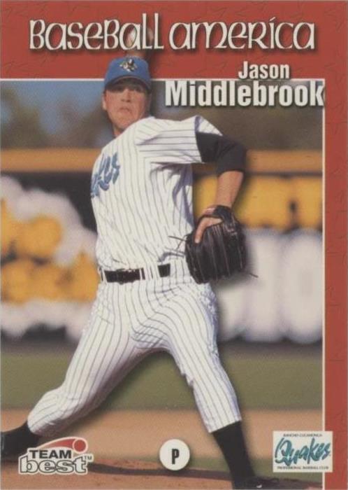 1999 Team Best Baseball America's Top Prospects - Jason Middlebrook #68 ...