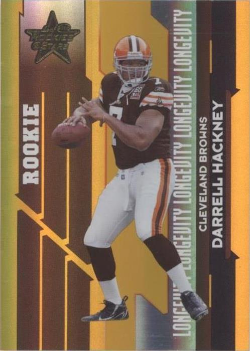 2006 Leaf Rookies & Stars - Rookie Longevity Parallel Gold #146 Darrell ...