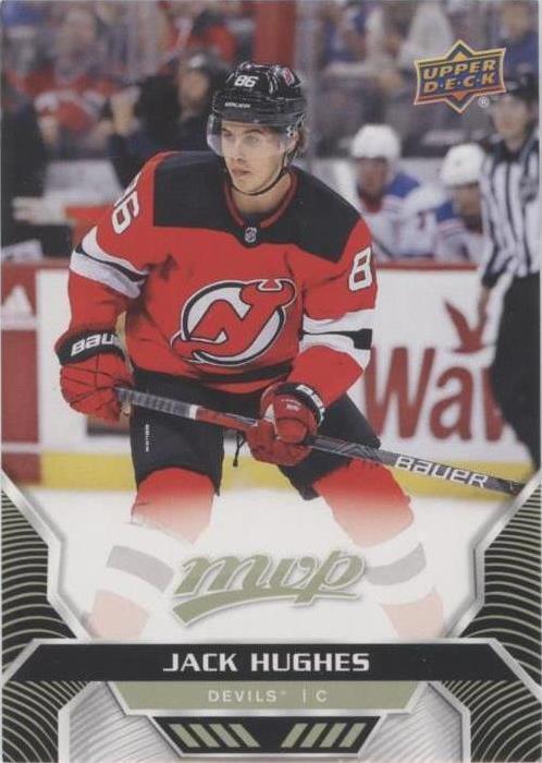 2020-21 Upper Deck MVP - Jack Hughes #87 for sale online | eBay