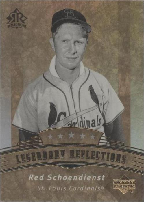 2005 Upper Deck Reflections - Legendary Reflections #170 Red ...
