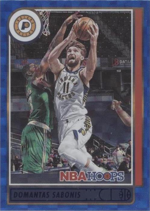 2021-22 Panini NBA Hoops - Hyper Blue #143 Domantas Sabonis for sale ...
