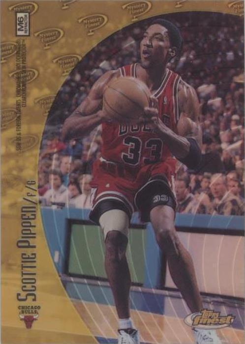 1998-99 Topps Finest Mystery Finest - Scottie Pippen, Keith Van Horn # ...