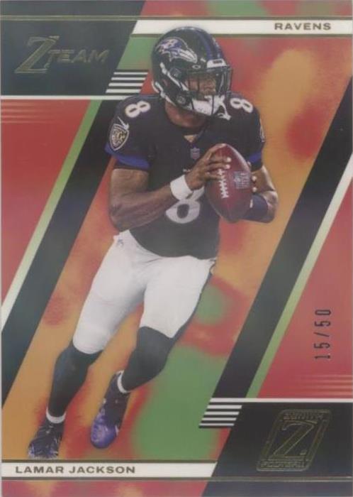 2021 Panini Zenith - Z-Team #ZT-5 Lamar Jackson /50 for sale online | eBay