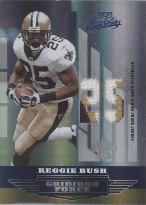 2008 Playoff Absolute Memorabilia - Gridiron Force Reggie Bush #GF-34 ...