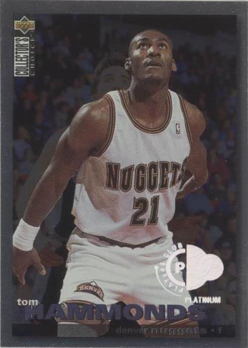 1995-96 Upper Deck Collector's Choice - Tom Hammonds #281 Platinum ...