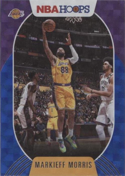 2020-21 Panini NBA Hoops - Markieff Morris #171 Hyper Blue for sale ...