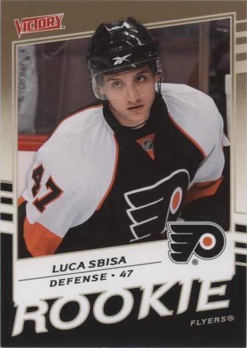 2008-09 Upper Deck Victory - Rookie Luca Sbisa #344 Gold (RC) for sale ...