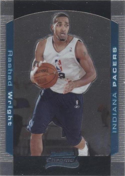 2004-05 Bowman Draft Picks & Prospects - Rashad Wright #141 Chrome (RC ...