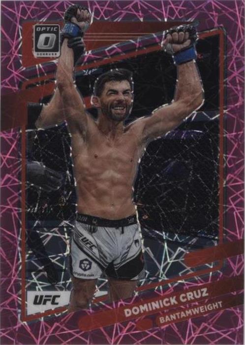 2022 Panini Donruss Optic UFC - Pink Velocity Prizm #95 Dominick Cruz ...