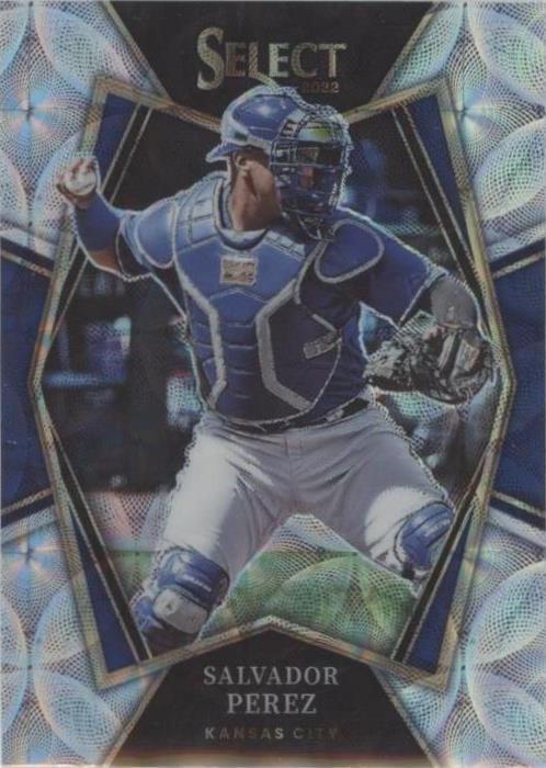 2022 Panini Select - Premier Level Salvador Perez #181 Scope Prizm for ...
