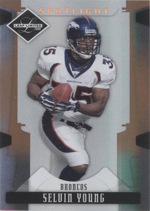 2008 Leaf Limited - Spotlight Bronze #32 Selvin Young /125 for sale ...