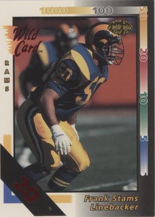 1992 Wild Card - 50 Stripe #449 Frank Stams for sale online | eBay