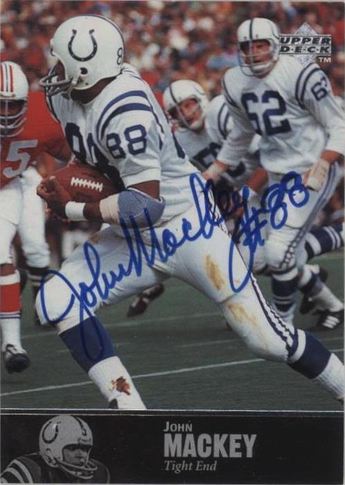 1997 Upper Deck NFL Legends - Autographs John Mackey #AL-48 (AU) for ...