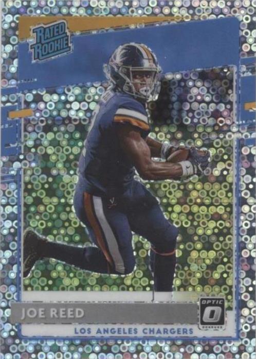 2020 Panini Donruss Optic - Rated Rookies Joe Reed #196 Silver Circles ...