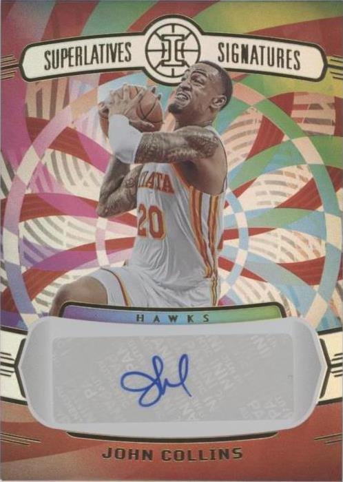 2021-22 Panini Illusions - Superlatives Signatures #SS-JCL John Collins ...