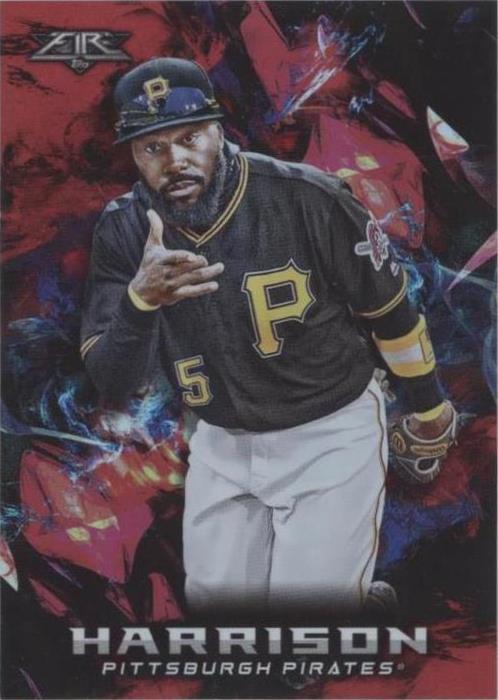 2018 Topps Fire - Flame #120 Josh Harrison for sale online | eBay