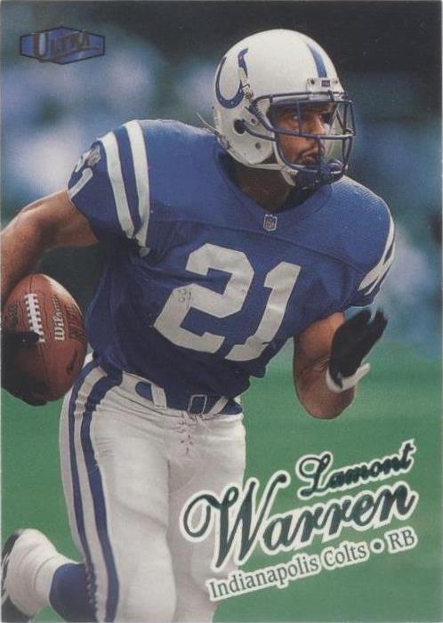 1998 Ultra - #323 Lamont Warren for sale online | eBay