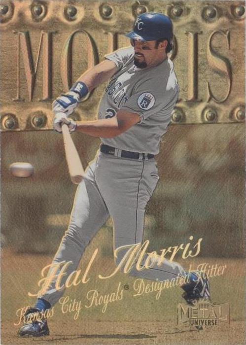 1999 Skybox Metal Universe - Precious Metal Gems #61 Hal Morris /50 for ...