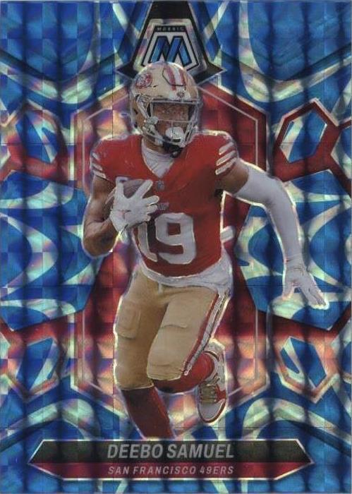 2024 Panini Mosaic - Reactive Blue Mosaic Prizm #192 Deebo Samuel for ...