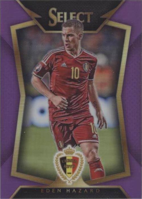 2015-16 Panini Select - Purple Prizm #84 Eden Hazard /99 for sale ...