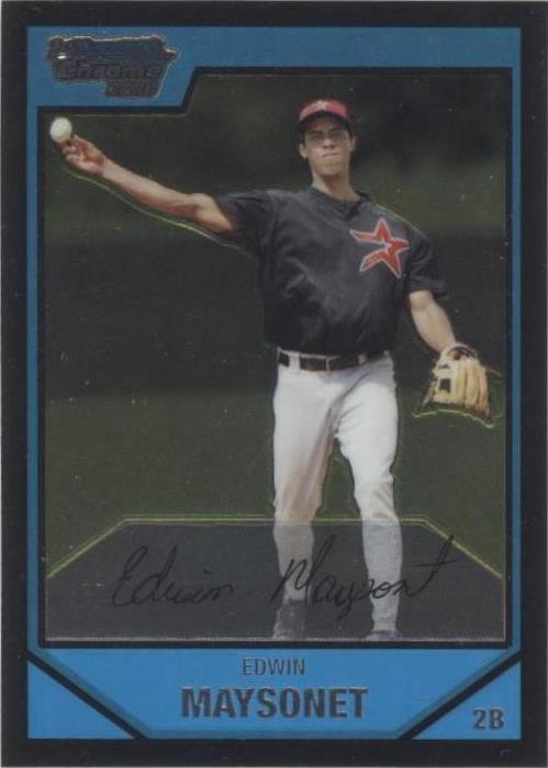 2007 Bowman Chrome - Prospects #BC33 Edwin Maysonet (RC) for sale ...