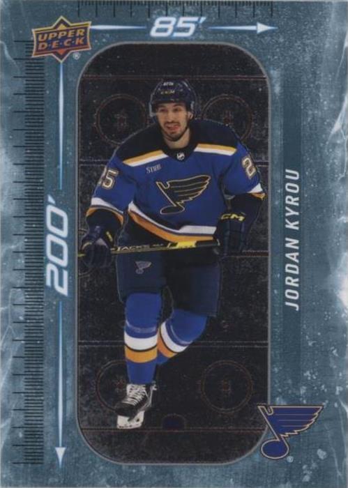 2023-24 Upper Deck Series 1 - 200x85 ft. Jordan Kyrou #DM-8 for sale ...