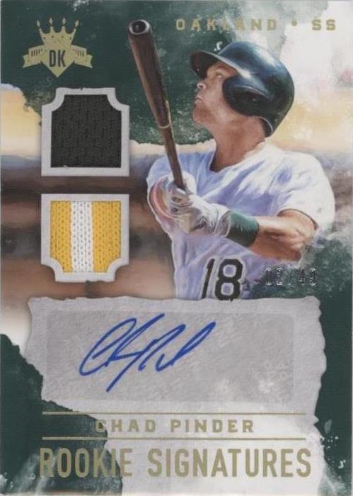 2017 Panini Diamond Kings - DK Rookie Signatures Holo Gold #RS-CP Chad ...