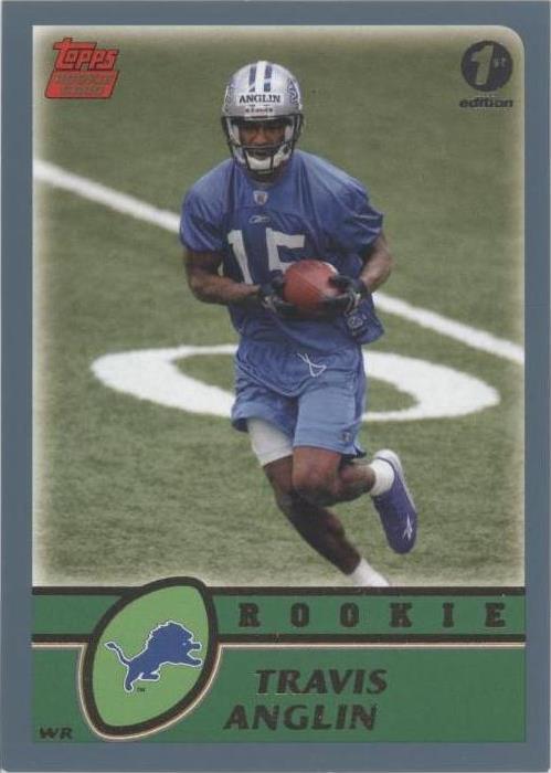 2003 Topps - 1st Edition #349 Travis Anglin (RC) for sale online | eBay