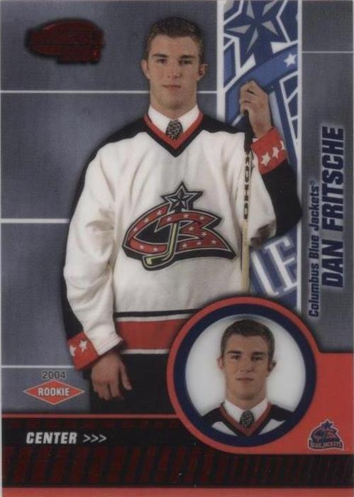 2003-04 Pacific Invincible - Dan Fritsche #108 Red /850 (RC) for sale ...