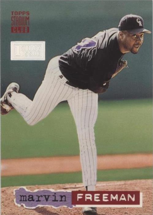1994 Topps Stadium Club - Marvin Freeman #701 1st Day Issue for sale ...