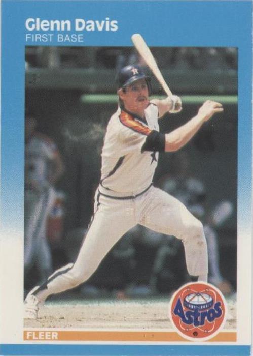 1987 Fleer - Glossy #55 Glenn Davis for sale online | eBay