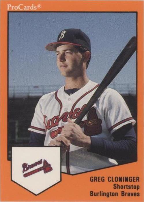 1989 ProCards Minor League Team Sets - Greg Cloninger #1601 (RC) for ...