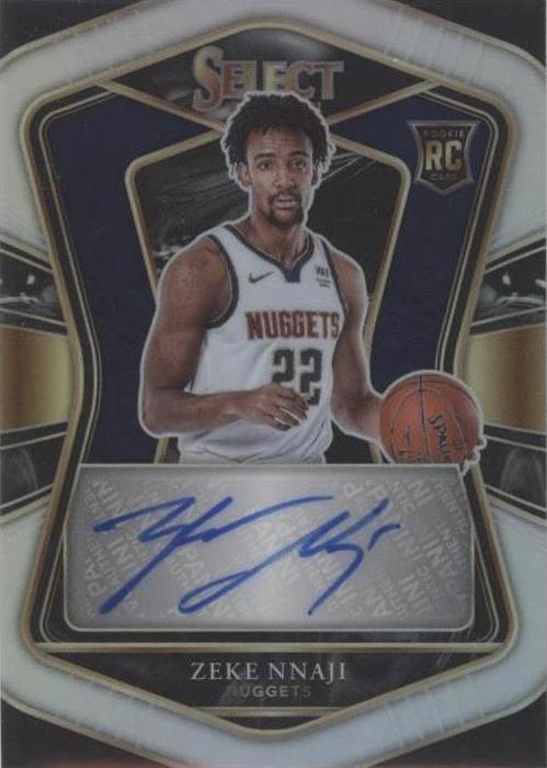 2020-21 Panini Select - Rookie Signatures Zeke Nnaji #RS-ZEK /249 (AU ...