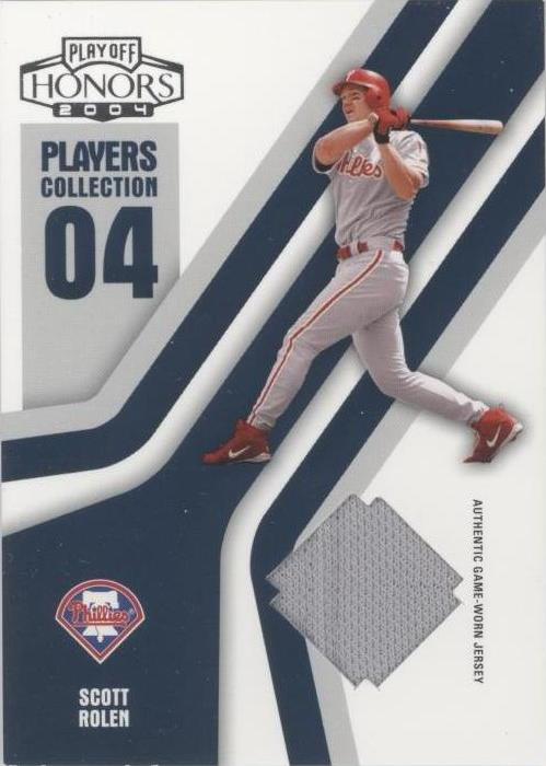 2004 Playoff Honors - Players Collection Blue Jerseys #PC-86 Scott Rolen /250 (MEM) for sale ...