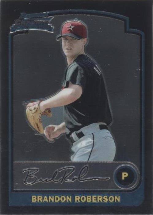 2003 Bowman Draft Picks & Prospects - Chrome #BDP115 Brandon Roberson ...