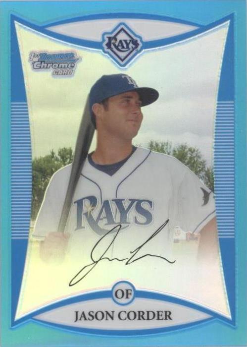 2008 Bowman Draft Picks & Prospects - Prospects Chrome Blue Refractor # ...