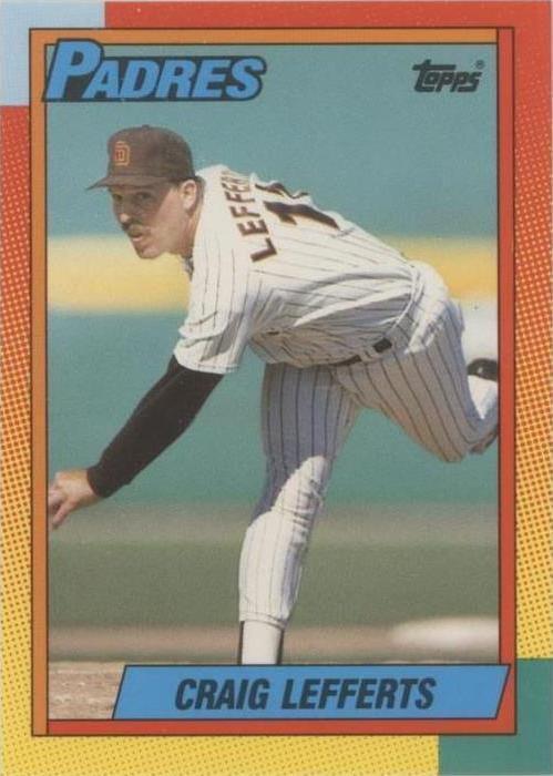 1990 Topps Traded - Craig Lefferts #59T Factory Set White Back for sale ...