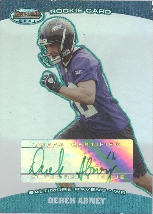 2004 Bowman's Best - Derek Abney #178 Green /499 (AU, RC) for sale ...