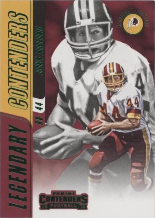 2018 Panini Contenders - Legendary Contenders John Riggins #LC-JR ...