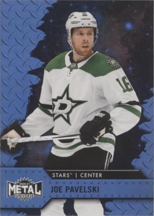 2020-21 Skybox Metal Universe - Blue Spectrum #33 Joe Pavelski for sale ...