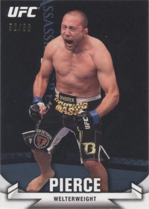 2013 Topps UFC Knockout - Mike Pierce #110 Blue /88 for sale online | eBay