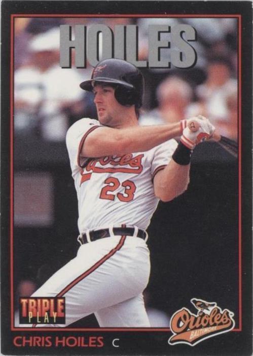 1993 Triple Play - Chris Hoiles #205 for sale online | eBay